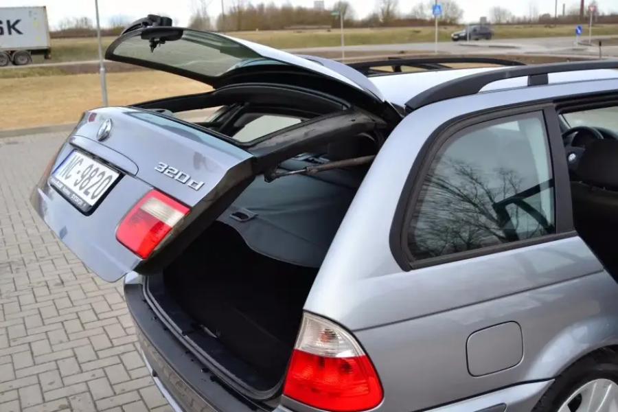 Pelēks BMW 320 2004 Jēkabpils, ar dzinēja tilpumu 2.00 L un nobraukumu 219 tūkst. km par 3150 €, foto 10 vietnē AUTOMOTO.COM.LV
