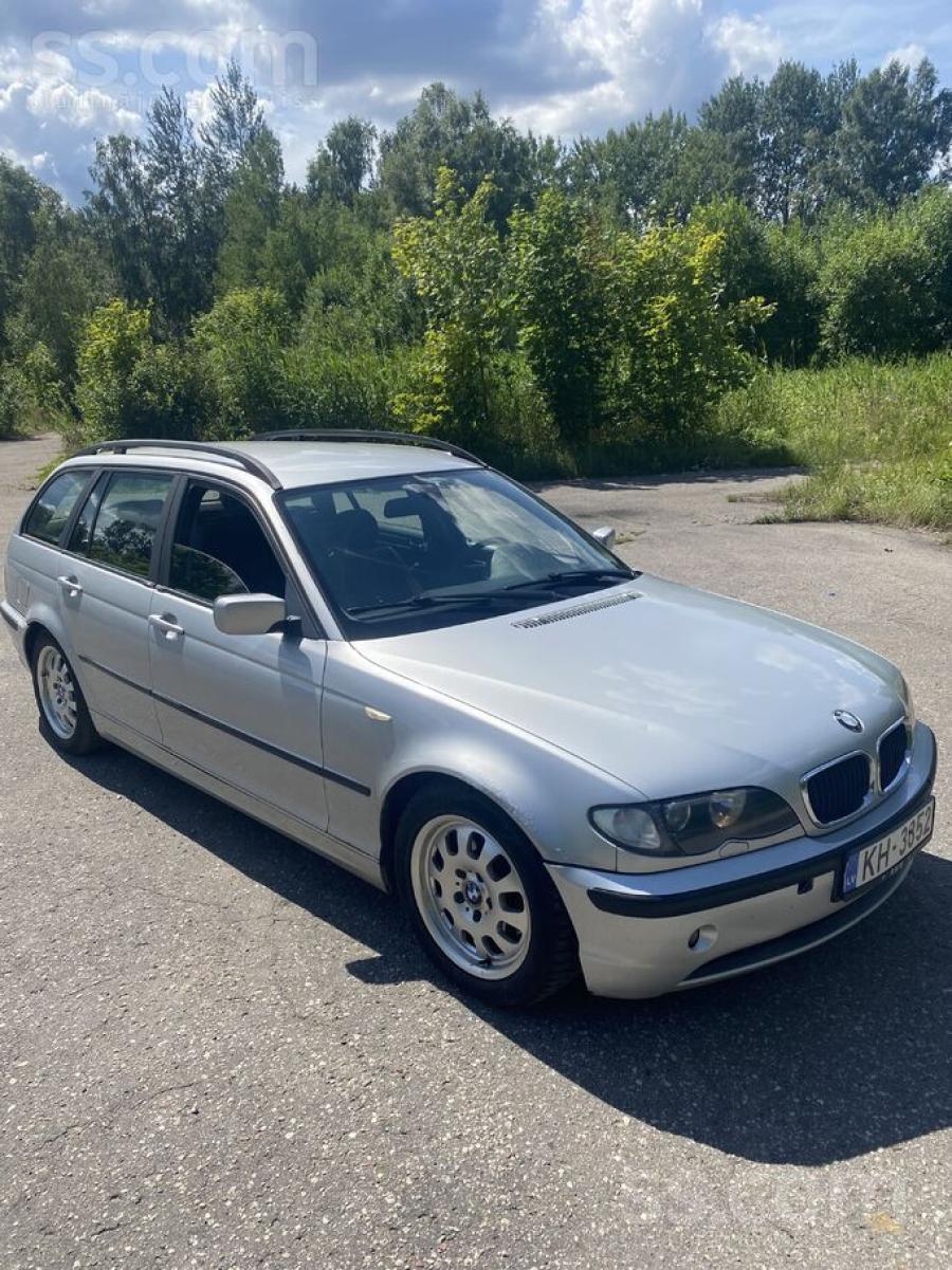 Grey BMW 320 2004 in Riga, with an engine capacity of 2.00 L and mileage of 364 thousand km for 1000 €, photo 1 on AUTOMOTO.COM.LV