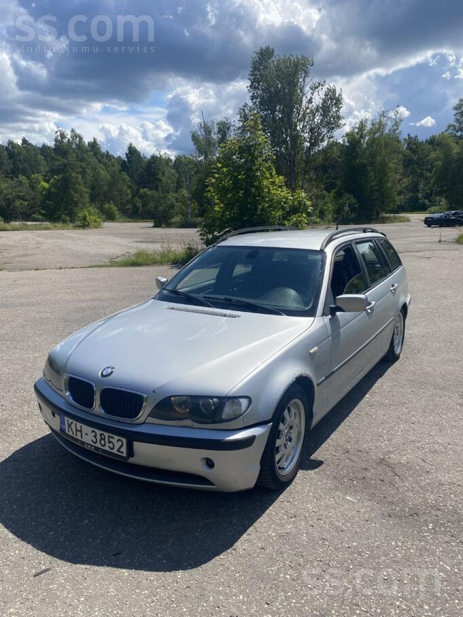 Grey BMW 320 2004 in Riga, with an engine capacity of 2.00 L and mileage of 364 thousand km for 1000 €, photo 3 on AUTOMOTO.COM.LV