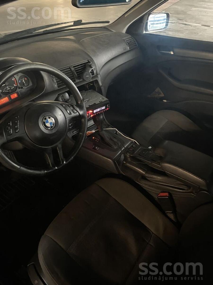 Grey BMW 320 2004 in Riga, with an engine capacity of 2.00 L and mileage of 364 thousand km for 1000 €, photo 6 on AUTOMOTO.COM.LV