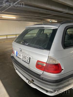 Grey BMW 320 2004 in Riga, with an engine capacity of 2.00 L and mileage of 364 thousand km for 1000 €, photo 12 on AUTOMOTO.COM.LV