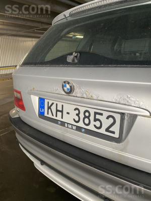 Grey BMW 320 2004 in Riga, with an engine capacity of 2.00 L and mileage of 364 thousand km for 1000 €, photo 13 on AUTOMOTO.COM.LV