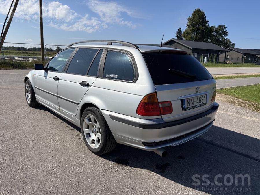 Grey BMW 320 2004 in Riga, with an engine capacity of 2.00 L and mileage of 330 thousand km for 2100 €, photo 5 on AUTOMOTO.COM.LV