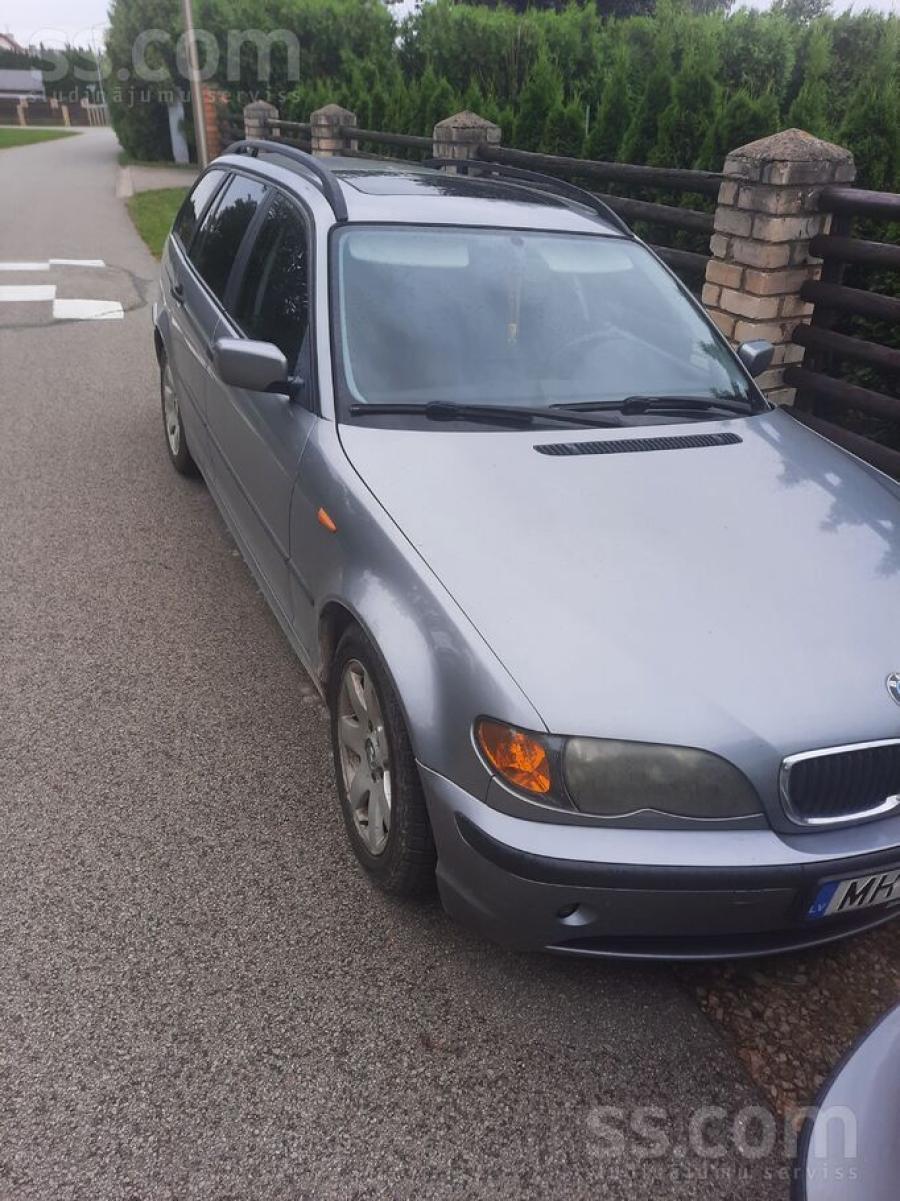 Pelēks BMW 320 2004 Bauska, ar dzinēja tilpumu 2.00 L un nobraukumu 275 tūkst. km par 1650 €, foto 1 vietnē AUTOMOTO.COM.LV