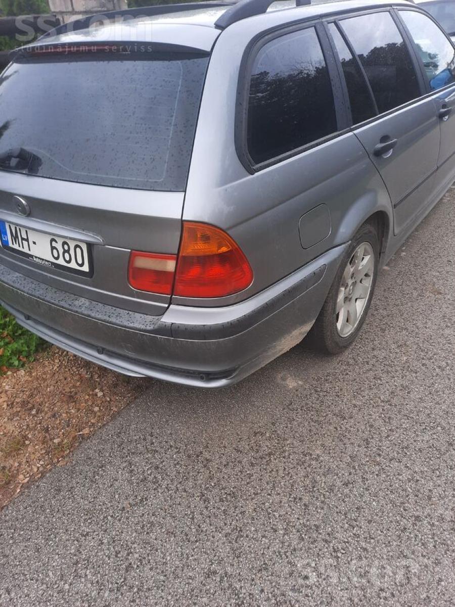 Pelēks BMW 320 2004 Bauska, ar dzinēja tilpumu 2.00 L un nobraukumu 275 tūkst. km par 1650 €, foto 3 vietnē AUTOMOTO.COM.LV