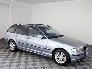 Grey BMW 320 2004 in Tallinn, with an engine capacity of 2.00 L and mileage of 345 thousand km for 2199 €, photo  on AUTOMOTO.COM.LV
