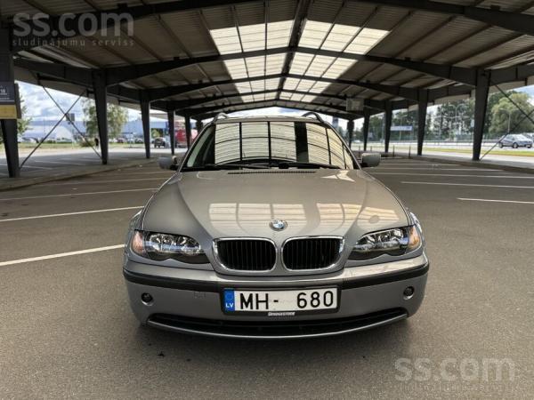Grey BMW 320 2004 in Riga, with an engine capacity of 2.00 L and mileage of 276 thousand km for 2600 €, photo 1 on AUTOMOTO.COM.LV
