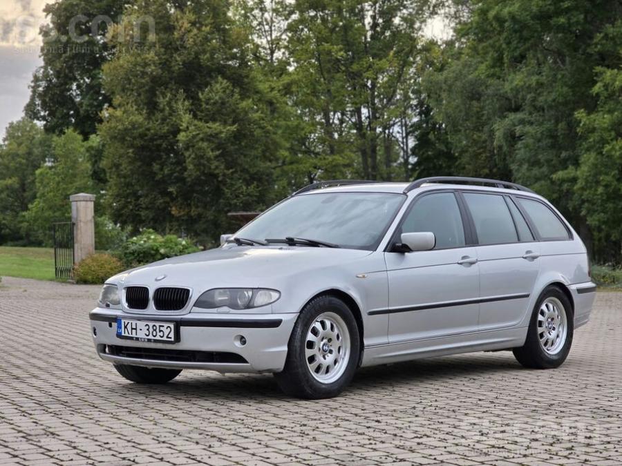 Grey BMW 320 2004 in Cesis, with an engine capacity of 2.00 L and mileage of 365 thousand km for 1700 €, photo 1 on AUTOMOTO.COM.LV