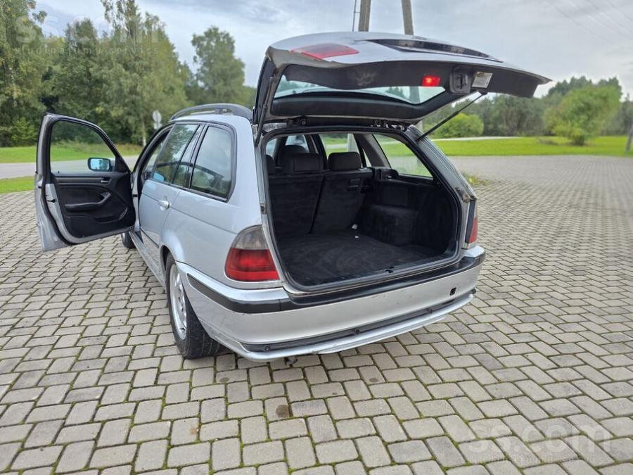 Grey BMW 320 2004 in Cesis, with an engine capacity of 2.00 L and mileage of 365 thousand km for 1700 €, photo 8 on AUTOMOTO.COM.LV