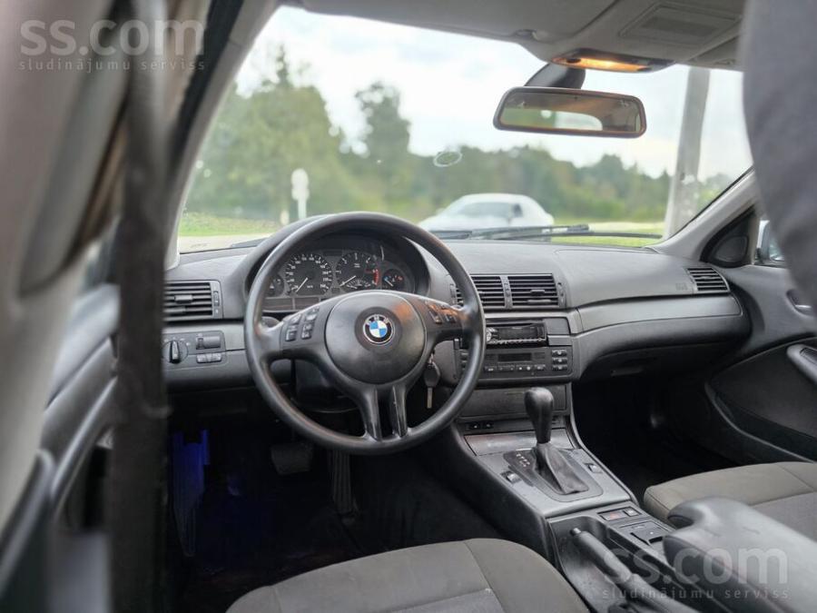 Grey BMW 320 2004 in Cesis, with an engine capacity of 2.00 L and mileage of 365 thousand km for 1700 €, photo 9 on AUTOMOTO.COM.LV