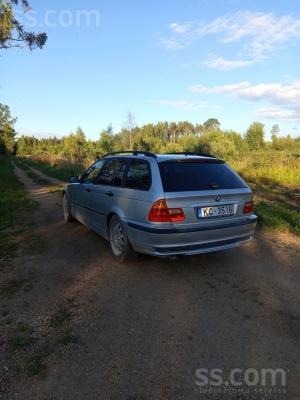 Pelēks BMW 320 2004 Madona, ar dzinēja tilpumu 2.00 L un nobraukumu 357 tūkst. km par 1950 €, foto 4 vietnē AUTOMOTO.COM.LV