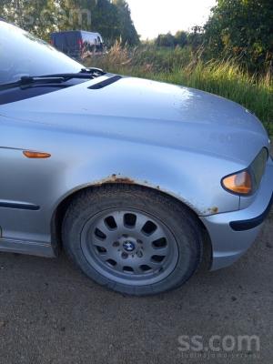 Pelēks BMW 320 2004 Madona, ar dzinēja tilpumu 2.00 L un nobraukumu 357 tūkst. km par 1950 €, foto 10 vietnē AUTOMOTO.COM.LV