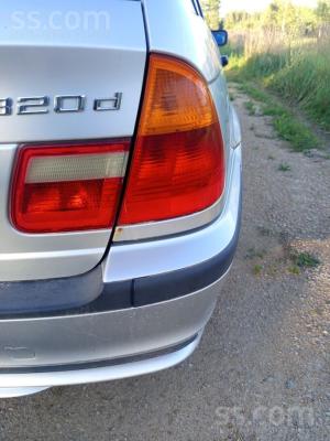 Pelēks BMW 320 2004 Madona, ar dzinēja tilpumu 2.00 L un nobraukumu 357 tūkst. km par 1950 €, foto 13 vietnē AUTOMOTO.COM.LV