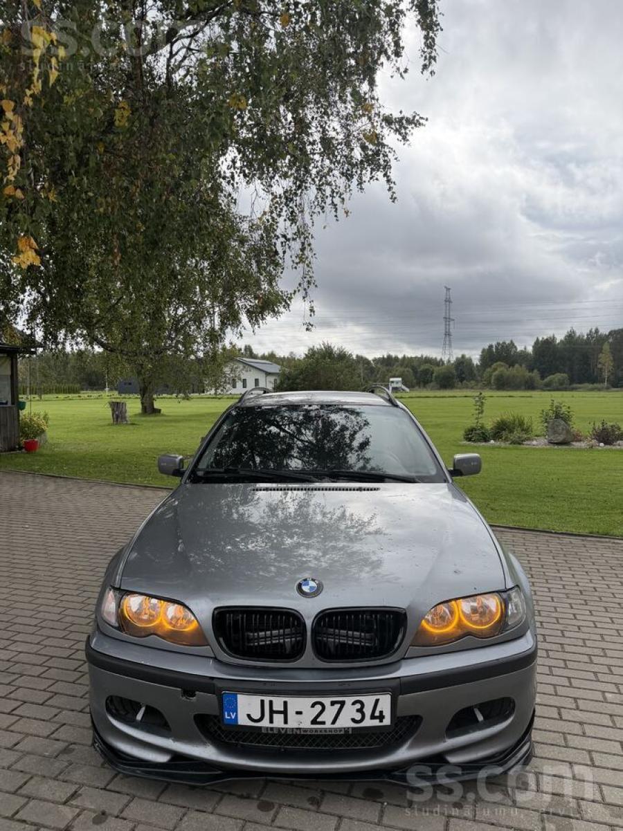 Pelēks BMW 320 2004 Talsi, ar dzinēja tilpumu 2.00 L un nobraukumu 330 tūkst. km par 2000 €, foto 1 vietnē AUTOMOTO.COM.LV