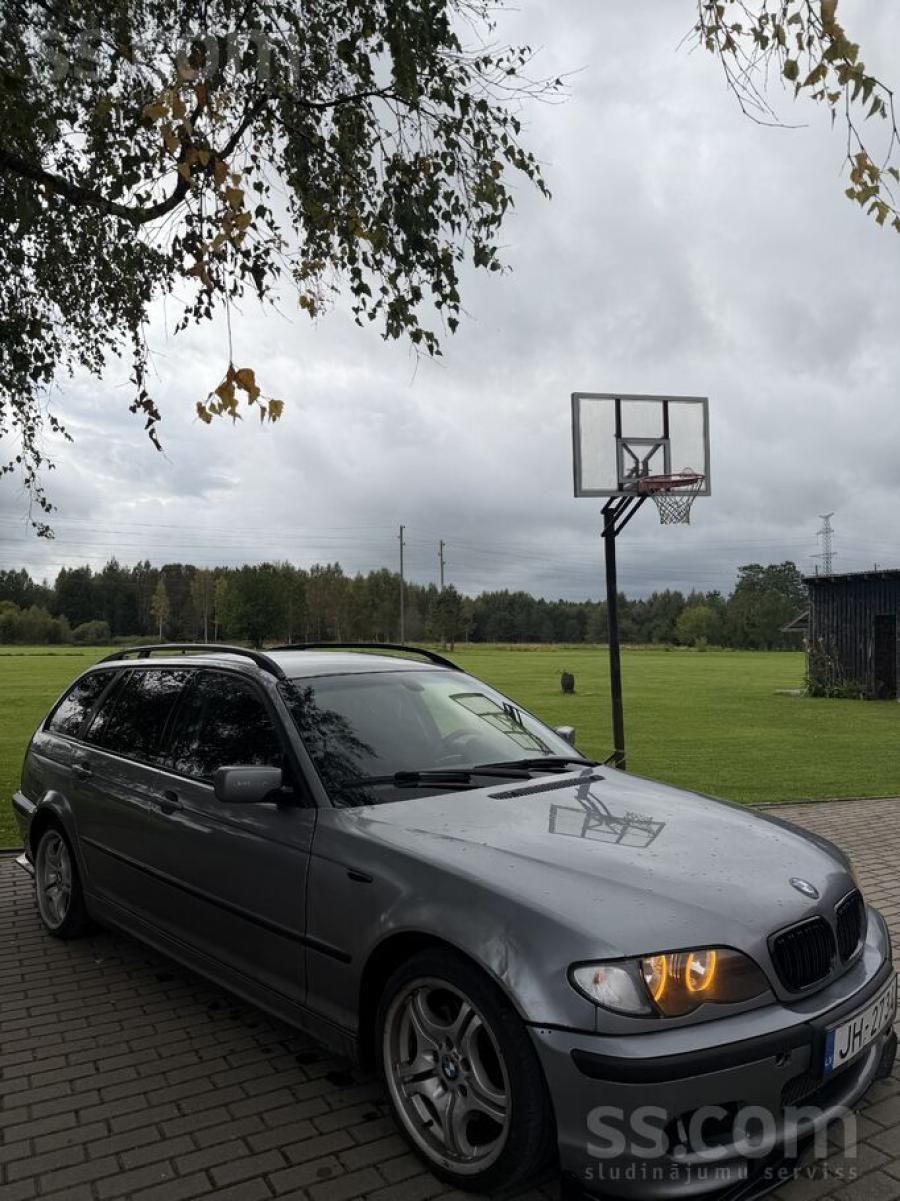 Pelēks BMW 320 2004 Talsi, ar dzinēja tilpumu 2.00 L un nobraukumu 330 tūkst. km par 2000 €, foto 3 vietnē AUTOMOTO.COM.LV