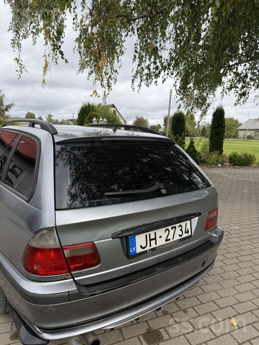 Pelēks BMW 320 2004 Talsi, ar dzinēja tilpumu 2.00 L un nobraukumu 330 tūkst. km par 2000 €, foto 5 vietnē AUTOMOTO.COM.LV