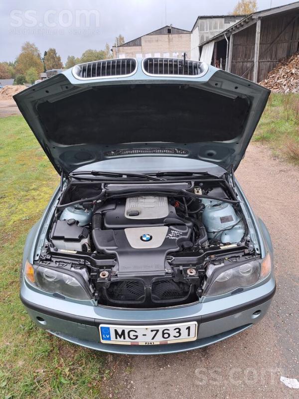 БМВ 320 2004 в Кулдига на AUTOMOTO.COM.LV Серый БМВ 320 2004 в Кулдига, объемом двигателя 2.00 л и пробегом 393 тыс. км за 1700 €, фото 9 на AUTOMOTO.COM.LV