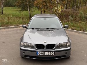 Pelēks BMW 320 2004 Viļņa, ar dzinēja tilpumu 2.00 L un nobraukumu 323 tūkst. km par 1850 €, foto  vietnē AUTOMOTO.COM.LV
