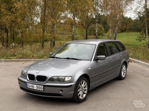 Pelēks BMW 320 2004 Viļņa, ar dzinēja tilpumu 2.00 L un nobraukumu 323 tūkst. km par 1850 €, foto 3 vietnē AUTOMOTO.COM.LV