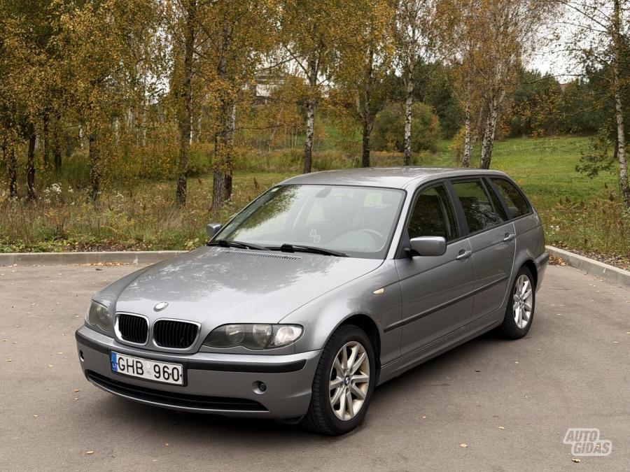 Pelēks BMW 320 2004 Viļņa, ar dzinēja tilpumu 2.00 L un nobraukumu 323 tūkst. km par 1850 €, foto 3 vietnē AUTOMOTO.COM.LV