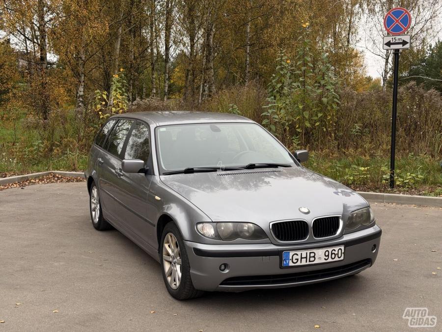 Pelēks BMW 320 2004 Viļņa, ar dzinēja tilpumu 2.00 L un nobraukumu 323 tūkst. km par 1850 €, foto 9 vietnē AUTOMOTO.COM.LV
