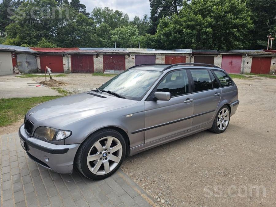 Grey BMW 320 2005 in Ventspils, with an engine capacity of 2.00 L and mileage of 341 thousand km for 1650 €, photo 1 on AUTOMOTO.COM.LV