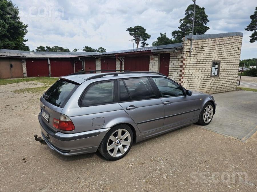 Grey BMW 320 2005 in Ventspils, with an engine capacity of 2.00 L and mileage of 341 thousand km for 1650 €, photo 4 on AUTOMOTO.COM.LV