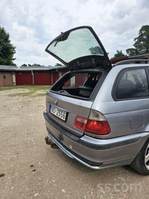 Grey BMW 320 2005 in Ventspils, with an engine capacity of 2.00 L and mileage of 341 thousand km for 1650 €, photo 7 on AUTOMOTO.COM.LV