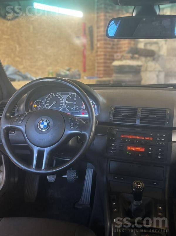 Grey BMW 320 2005 in Rezekne, with an engine capacity of 2.00 L and mileage of 0 thousand km for 1650 €, photo 4 on AUTOMOTO.COM.LV