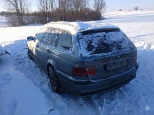 Grey BMW 320 2005 in Vilnius, with an engine capacity of 2.00 L and mileage of 300 thousand km for 900 €, photo 15 on AUTOMOTO.COM.LV