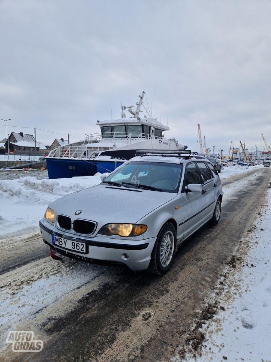 Grey BMW 320 2005 in Klaipeda, with an engine capacity of 2.00 L and mileage of 344 thousand km for 1400 €, photo 2 on AUTOMOTO.COM.LV