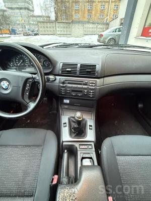 Grey BMW 320 2005 in Riga, with an engine capacity of 2.00 L and mileage of 324 thousand km for 2500 €, photo 9 on AUTOMOTO.COM.LV