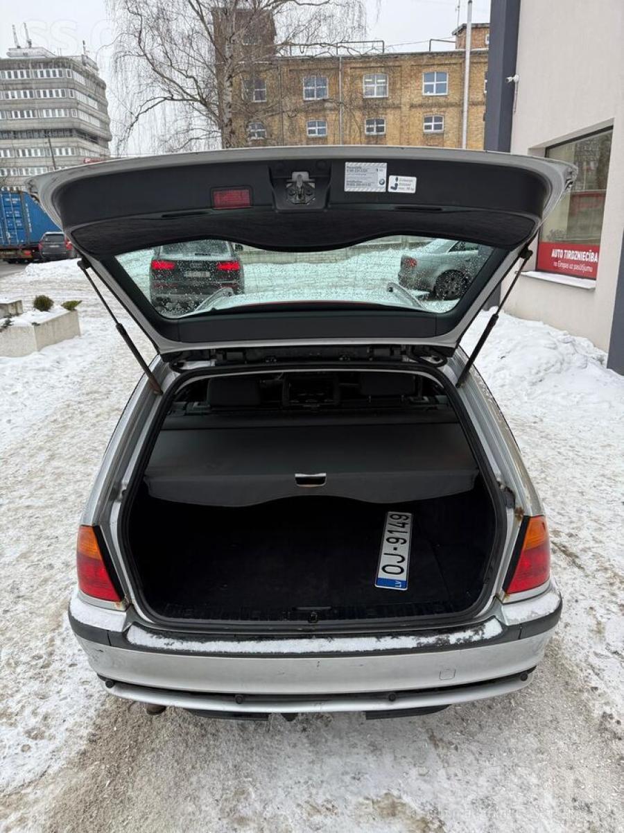 Grey BMW 320 2005 in Riga, with an engine capacity of 2.00 L and mileage of 324 thousand km for 2500 €, photo 13 on AUTOMOTO.COM.LV