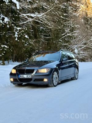 Pelēks BMW 320 2005 Telšiai, ar dzinēja tilpumu 2.00 L un nobraukumu 430 tūkst. km par 2900 €, foto  vietnē AUTOMOTO.COM.LV