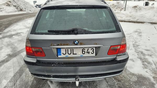 Grey BMW 320 2005 in Vilnius, with an engine capacity of 2.00 L and mileage of 432 thousand km for 1500 €, photo 10 on AUTOMOTO.COM.LV