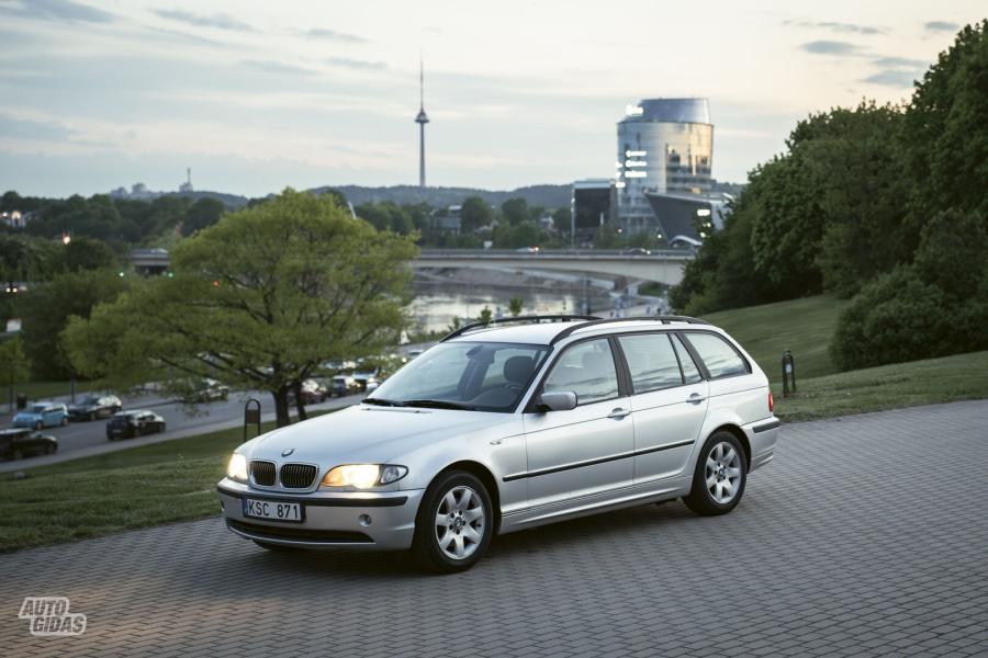 Grey BMW 320 2005 in Vilnius, with an engine capacity of 2.00 L and mileage of 315 thousand km for 2100 €, photo 1 on AUTOMOTO.COM.LV