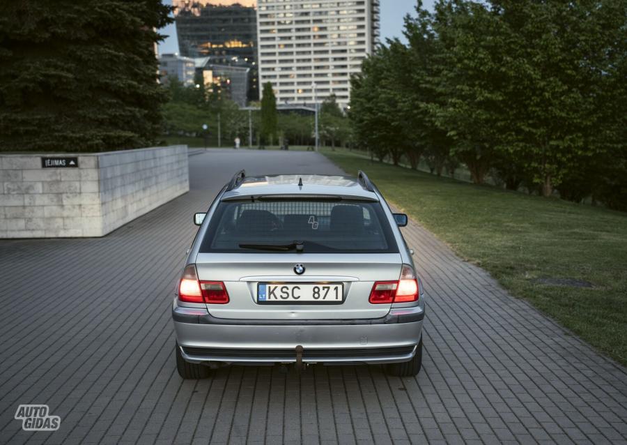 Grey BMW 320 2005 in Vilnius, with an engine capacity of 2.00 L and mileage of 315 thousand km for 2100 €, photo 4 on AUTOMOTO.COM.LV