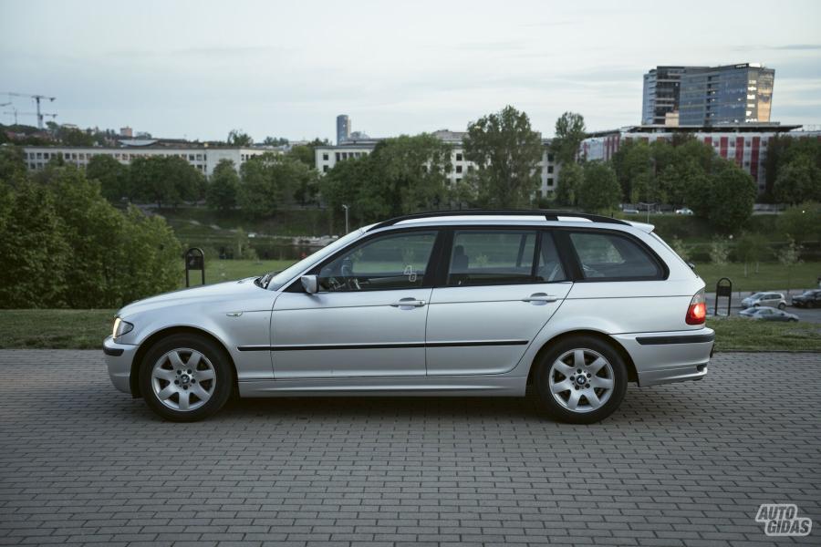 Grey BMW 320 2005 in Vilnius, with an engine capacity of 2.00 L and mileage of 315 thousand km for 2100 €, photo 5 on AUTOMOTO.COM.LV