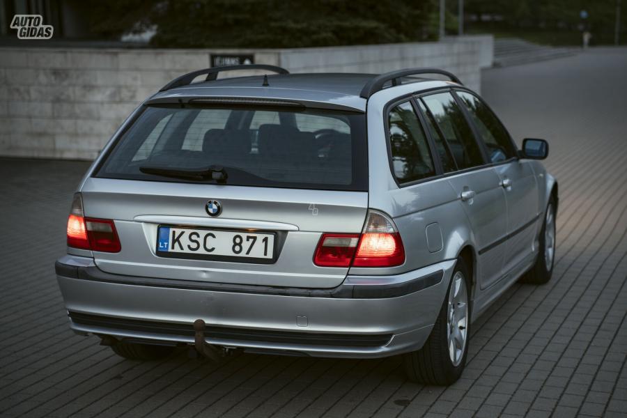 Grey BMW 320 2005 in Vilnius, with an engine capacity of 2.00 L and mileage of 315 thousand km for 2100 €, photo 7 on AUTOMOTO.COM.LV