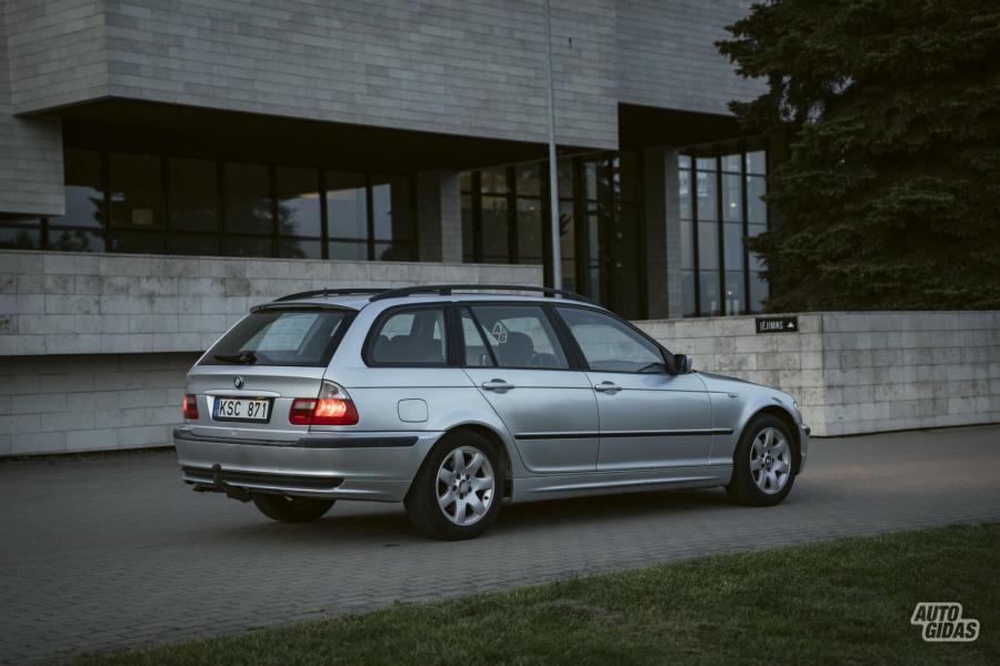 Grey BMW 320 2005 in Vilnius, with an engine capacity of 2.00 L and mileage of 315 thousand km for 2100 €, photo 8 on AUTOMOTO.COM.LV