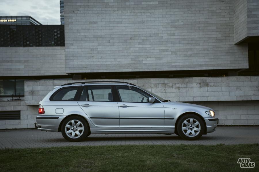 Grey BMW 320 2005 in Vilnius, with an engine capacity of 2.00 L and mileage of 315 thousand km for 2100 €, photo 9 on AUTOMOTO.COM.LV