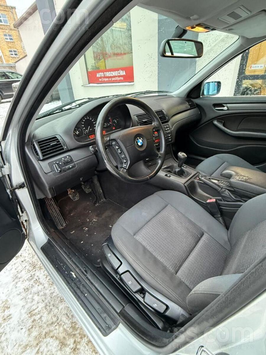 Pelēks BMW 320 2005 Rīga, ar dzinēja tilpumu 2.00 L un nobraukumu 324 tūkst. km par 1790 €, foto 11 vietnē AUTOMOTO.COM.LV