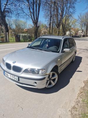 Grey BMW 320 2005 in Ogre, with an engine capacity of 2.00 L and mileage of 390 thousand km for 1550 €, photo  on AUTOMOTO.COM.LV