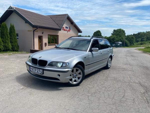 Grey BMW 320 2005 in Plunge, with an engine capacity of 2.00 L and mileage of 435 thousand km for 1800 €, photo 1 on AUTOMOTO.COM.LV
