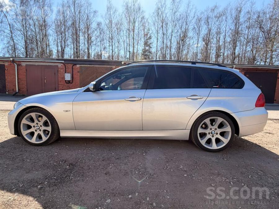 Grey BMW 320 2005 in Riga, with an engine capacity of 2.00 L and mileage of 330 thousand km for 4100 €, photo 1 on AUTOMOTO.COM.LV