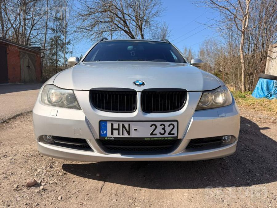 Grey BMW 320 2005 in Riga, with an engine capacity of 2.00 L and mileage of 330 thousand km for 4100 €, photo 6 on AUTOMOTO.COM.LV