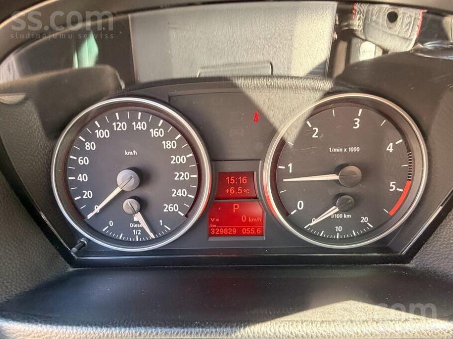 Grey BMW 320 2005 in Riga, with an engine capacity of 2.00 L and mileage of 330 thousand km for 4100 €, photo 14 on AUTOMOTO.COM.LV