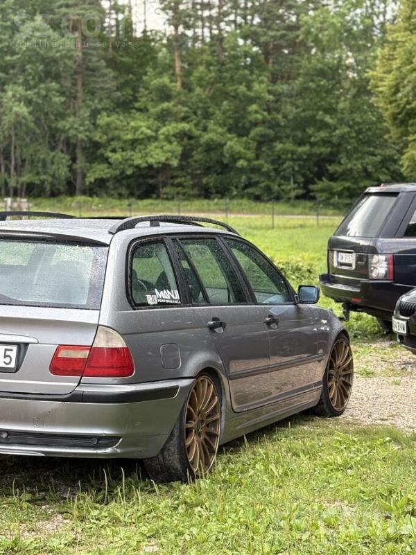 Grey BMW 320 2005 in Kuldiga, with an engine capacity of 2.00 L and mileage of 270 thousand km for 2350 €, photo 9 on AUTOMOTO.COM.LV