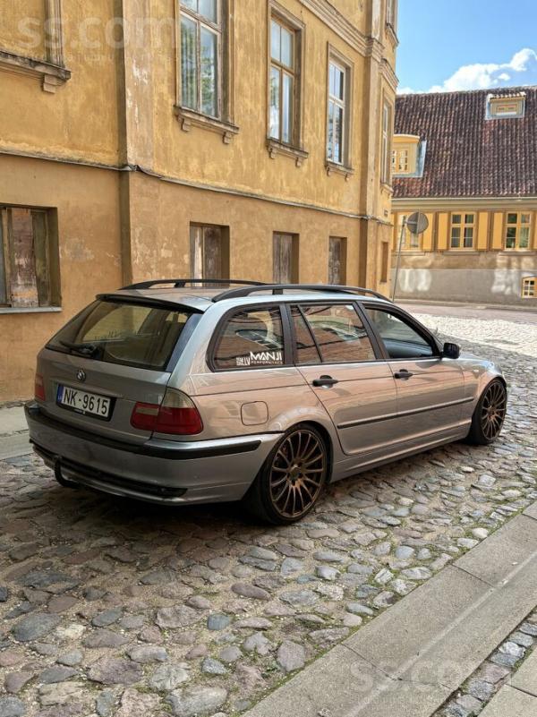 Grey BMW 320 2005 in Kuldiga, with an engine capacity of 2.00 L and mileage of 270 thousand km for 2350 €, photo 10 on AUTOMOTO.COM.LV
