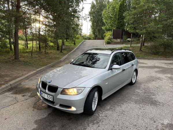Grey BMW 320 2005 in Vilnius, with an engine capacity of 2.00 L and mileage of 480 thousand km for 2000 €, photo 1 on AUTOMOTO.COM.LV